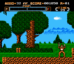 Screenshot of Gotcha! The Sport! (NES, 1987) - MobyGames