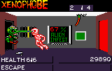 Screenshot of Xenophobe (Lynx, 1987) - MobyGames