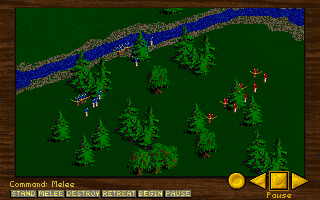 Screenshot of Castles II: Siege & Conquest (DOS, 1992) - MobyGames