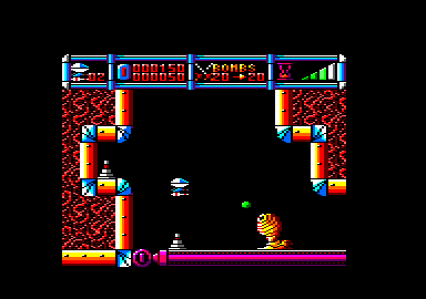Screenshot of Cybernoid: The Fighting Machine (Amstrad CPC, 1988 ...