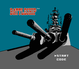 Screenshot of Battleship (NES, 1993) - MobyGames