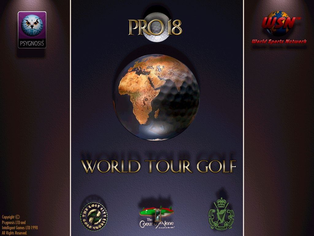 Pro 18 World Tour Golf screenshots - MobyGames