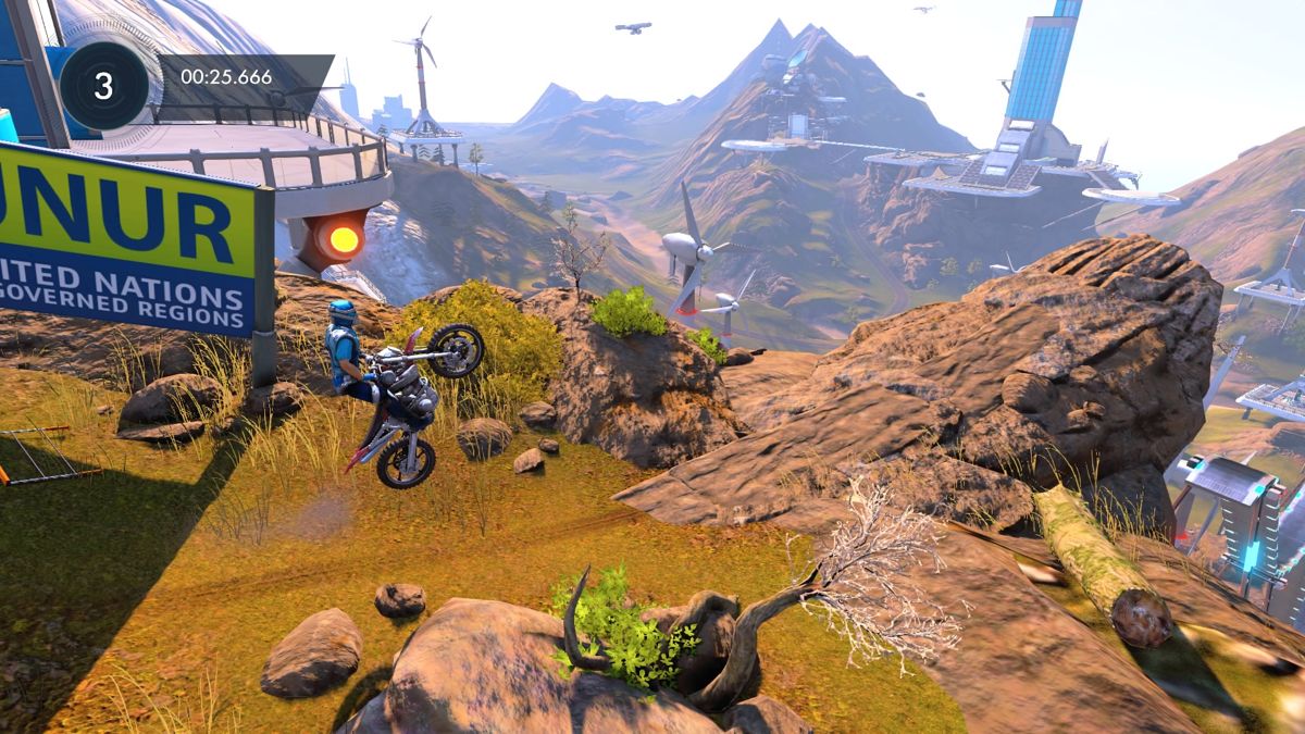 Screenshot of Trials Fusion (PlayStation 4, 2014) - MobyGames