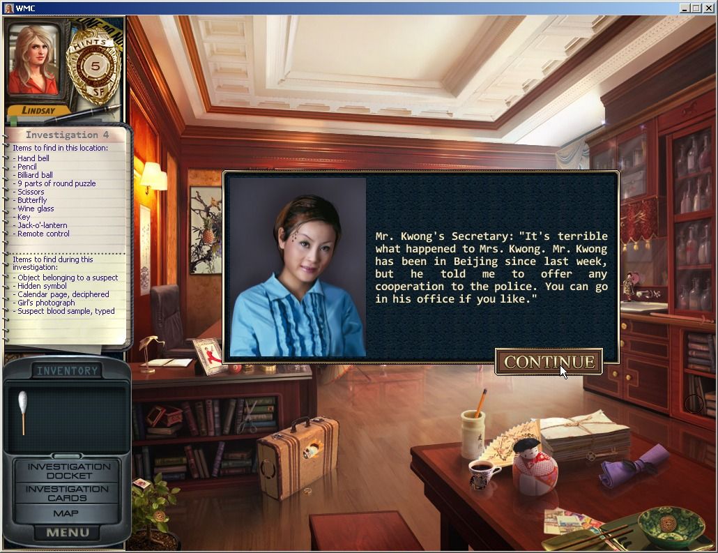 Screenshot of James Patterson: Women's Murder Club - Death in Scarlet ...