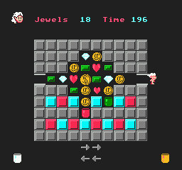 Screenshot of Trolls on Treasure Island (NES, 1992) - MobyGames