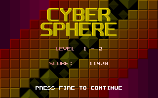 Screenshot of Cybersphere Plus (DOS, 1995) - MobyGames