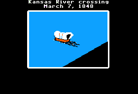 Screenshot of The Oregon Trail (Apple II, 1985) - MobyGames