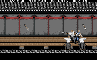 Screenshot of Double Dragon 3: The Rosetta Stone (DOS, 1990) - MobyGames