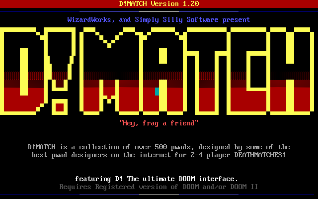 Screenshot of D!Match (DOS, 1995) - MobyGames