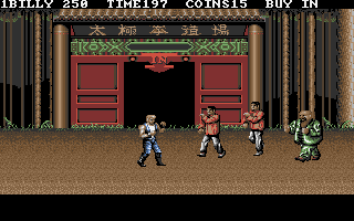 Screenshot of Double Dragon 3: The Rosetta Stone (DOS, 1990) - MobyGames