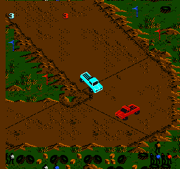 Screenshot of Stadium Mud Buggies (NES, 1989) - MobyGames