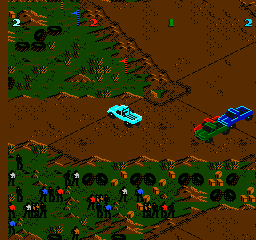 Screenshot of Stadium Mud Buggies (NES, 1989) - MobyGames