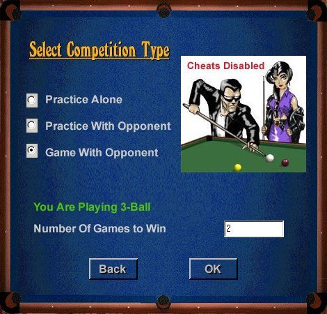 Screenshot of Live Billiards (Windows, 2002) - MobyGames
