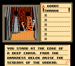 Screenshot of Shadowgate (NES, 1987) - MobyGames