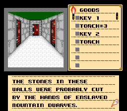 Screenshot of Shadowgate (NES, 1987) - MobyGames