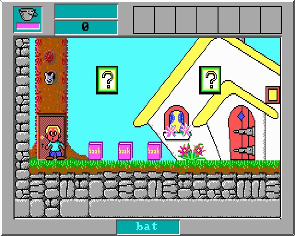 Screenshot of Word Rescue (Windows, 1992) - MobyGames