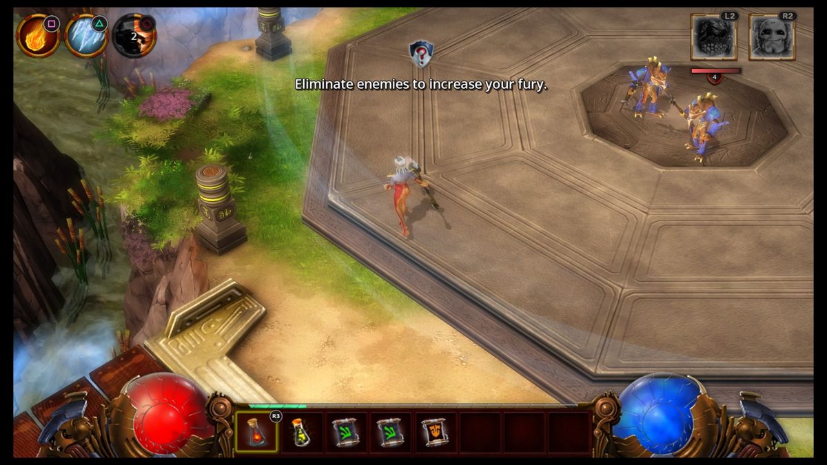 Screenshot of Invokers Tournament (PlayStation 4, 2015) - MobyGames