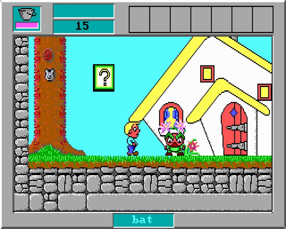 Screenshot of Word Rescue (Windows, 1992) - MobyGames