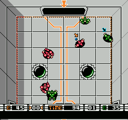 Screenshot of Speedball (NES, 1988) - MobyGames