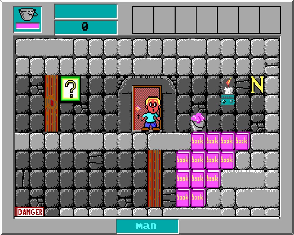 Screenshot of Word Rescue (Windows, 1992) - MobyGames