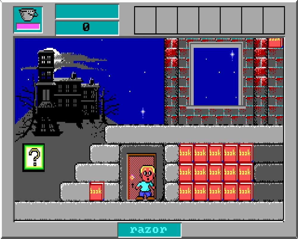 Screenshot of Word Rescue (Windows, 1992) - MobyGames