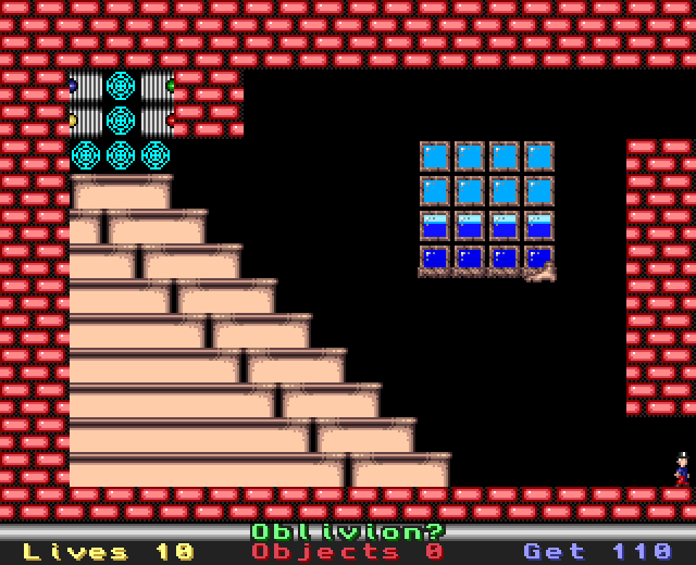 Screenshot of Jet Set Willy 3 (Amiga, 1995) - MobyGames