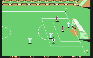 Screenshot of Italy '90 Soccer (Commodore 64, 1988) - MobyGames