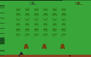 Screenshot of Space Invaders (Atari 2600, 1978) - MobyGames