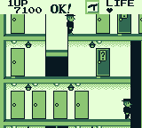 Screenshot of Elevator Action (Game Boy, 1983) - MobyGames