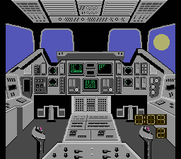 Screenshot of Space Shuttle Project (NES, 1991) - MobyGames