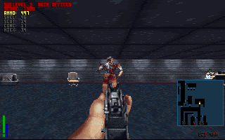 Screenshot of The Terminator: Rampage (DOS, 1993) - MobyGames
