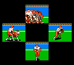Screenshot of Touchdown Fever (NES, 1987) - MobyGames