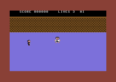 Screenshot of Enter the Ninja (Commodore 64, 1987) - MobyGames