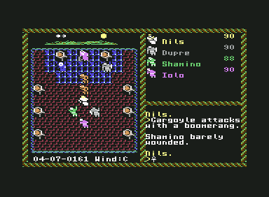 Screenshot of Ultima VI: The False Prophet (Commodore 64, 1990) - MobyGames