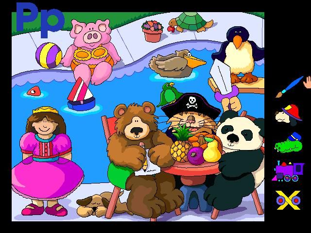 Screenshot of Alphabet Express Preschool (Windows, 2005) - MobyGames