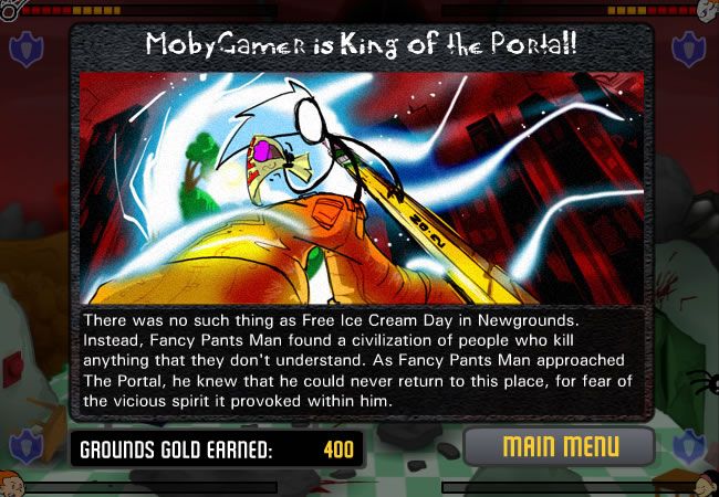 Screenshot of Newgrounds Rumble (Browser, 2007) - MobyGames