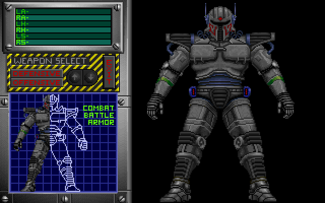 Screenshot of The Terminator 2029 (DOS, 1992) - MobyGames