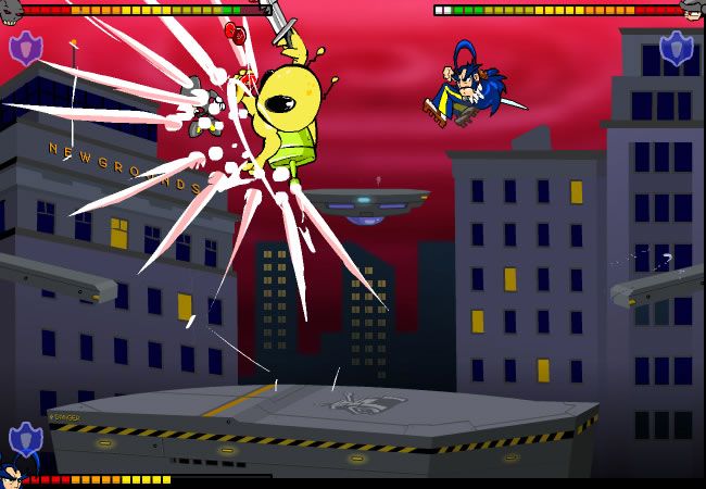 Screenshot of Newgrounds Rumble (Browser, 2007) - MobyGames