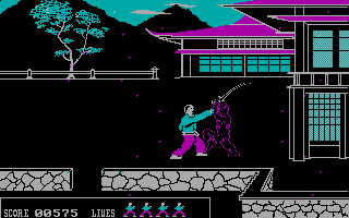 Screenshot of Bushido (DOS, 1983) - MobyGames