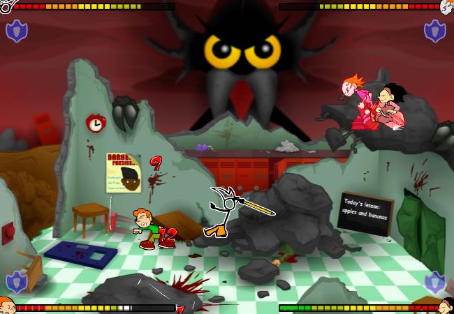 Screenshot of Newgrounds Rumble (Browser, 2007) - MobyGames