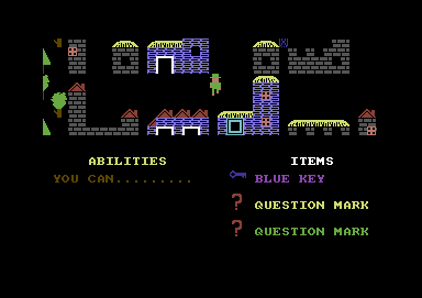 Screenshot of The Captive (Commodore 64, 1985) - MobyGames
