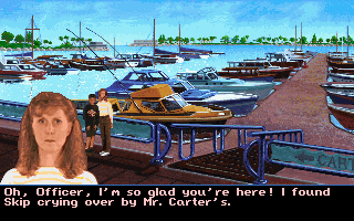 Screenshot of Blue Force (DOS, 1993) - MobyGames