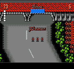 Screenshot of The Ultimate Stuntman (NES, 1990) - MobyGames