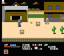 Screenshot of Cowboy Kid (NES, 1991) - MobyGames