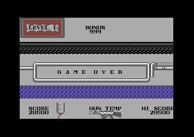 Screenshot of Rapid Fire (Commodore 64, 1987) - MobyGames