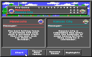 Screenshot of HardBall III (DOS, 1992) - MobyGames
