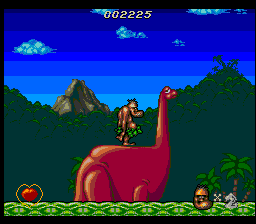 Screenshot of Chuck Rock (SNES, 1991) - MobyGames