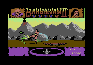 Screenshot of Axe of Rage (Commodore 64, 1988) - MobyGames