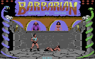 Screenshot of Death Sword (Commodore 64, 1987) - MobyGames