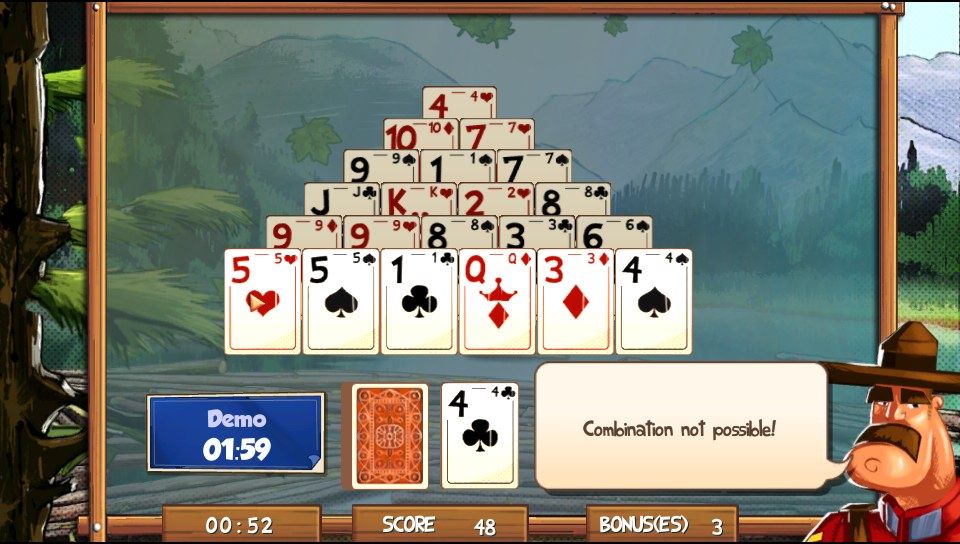 Screenshot of Best of Board Games: Solitaire (PS Vita, 2014) - MobyGames
